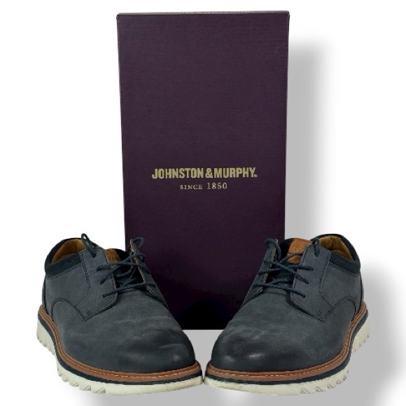 Johnston & Murphy | Shoes | Johnston Murphy Braydon Plain Toe Mens M ...